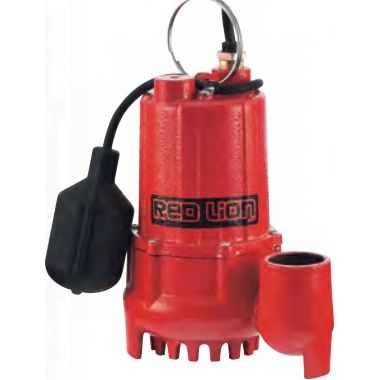 Red Lion RL-SC50T 1/2 HP CAST IRON SUMP PUMP w/ Tethered Float Switch ...