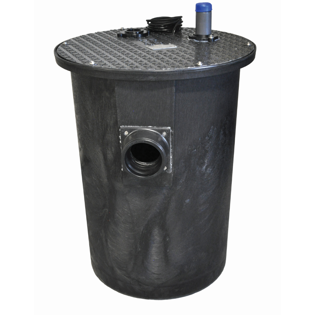 Liberty 702/LE51A Simplex Sewage Ejector System — ½ HP, 70-Gal Basin ...