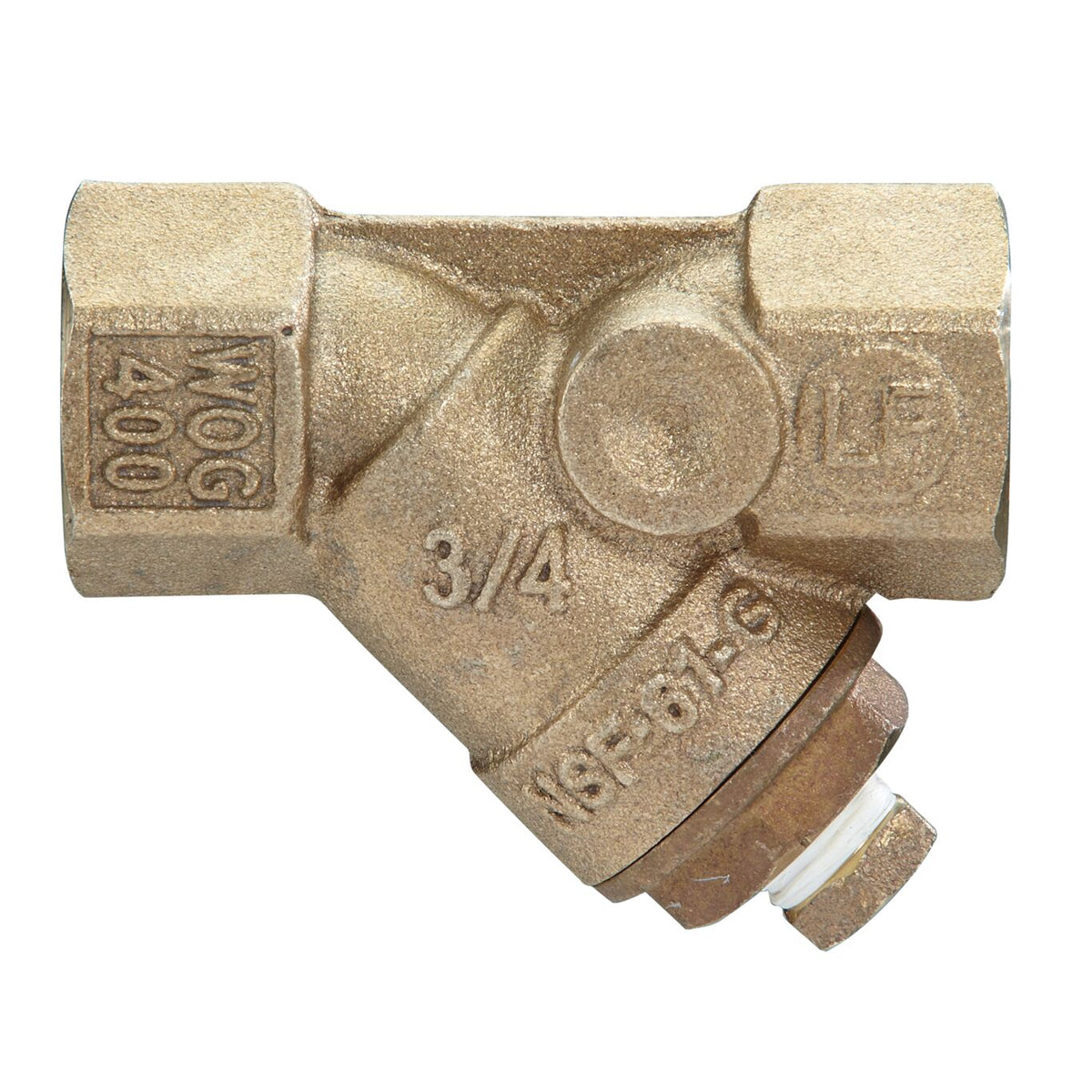 Febco - LF650A 3/4 - 3/4 In Lead Free Wye Strainer, 20 Mesh Screen, Ta ...