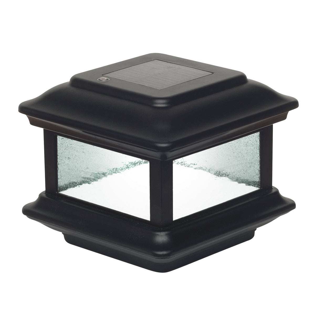 Classy Caps 4X4 Black Aluminum Colonial Solar Post Cap SLO88 — Big Frog ...