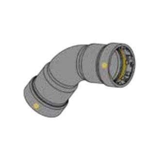 Titan Press - TPFF0012G - .50 in. P x P 45 Elbow HNBR Gas Carbon Steel ...