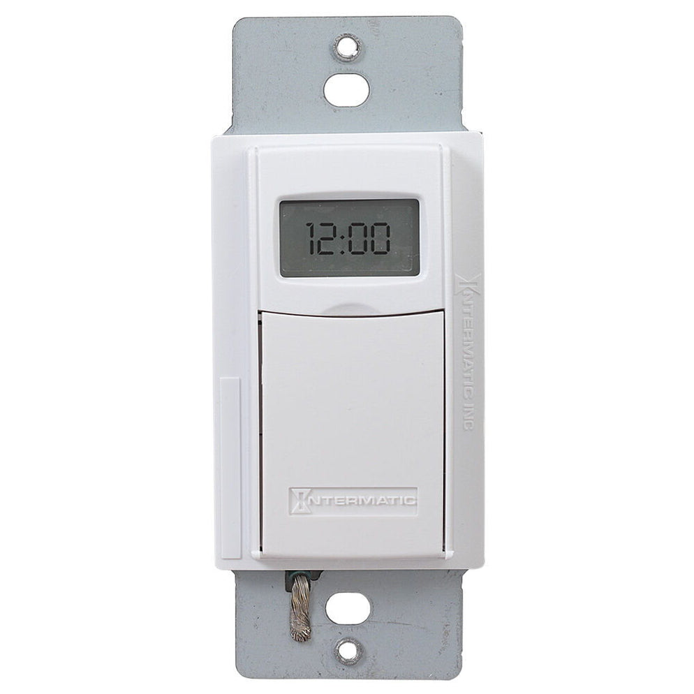 Intermatic - EI600WC - 7-Day Heavy-Duty Programmable Timer, 20A, White ...