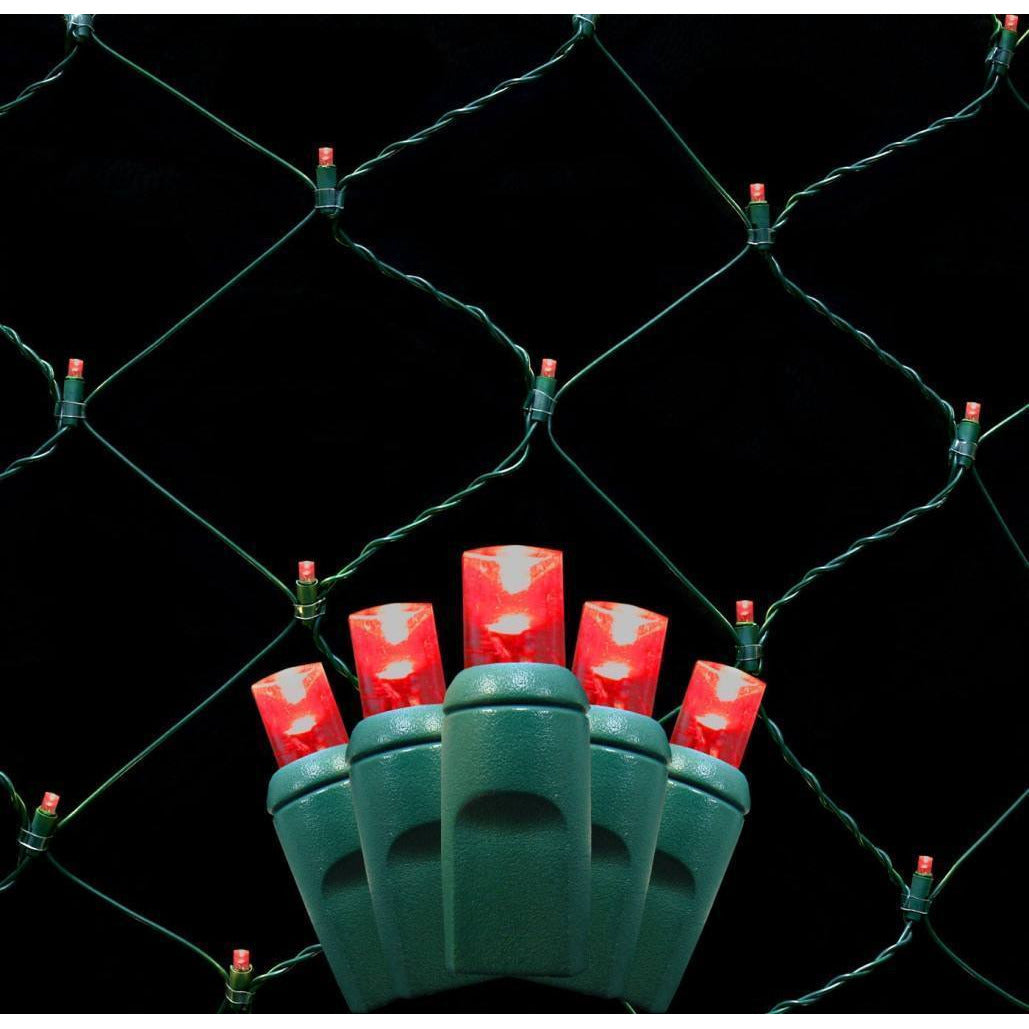 Seasonal Source - LEDNET-RED - LED 4 x 6 ft Red Net Lighting — Big Frog ...